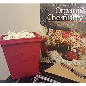 Microwave Popcorn Popper | Replaces Microwave Popcorn Bags | Healthy Air Popped Popcorn - No Oil Needed | BPA Free Premium European Grade Silicone Popcorn Maker by Cestari Kitchen (Red Makes 8 cups)