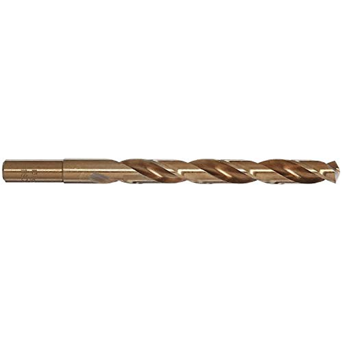 Drill America 15.00mm Cobalt Reduced Shank Drill Bit with 1/2" Shank, D/ACO Series