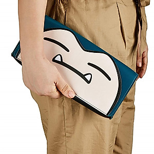 Switch Case Compatible with Nintendo Switch/OLED, FUNLAB Portable Switch Carrying Case with 10-Game-Card Slots & Accessories Storage- Blue