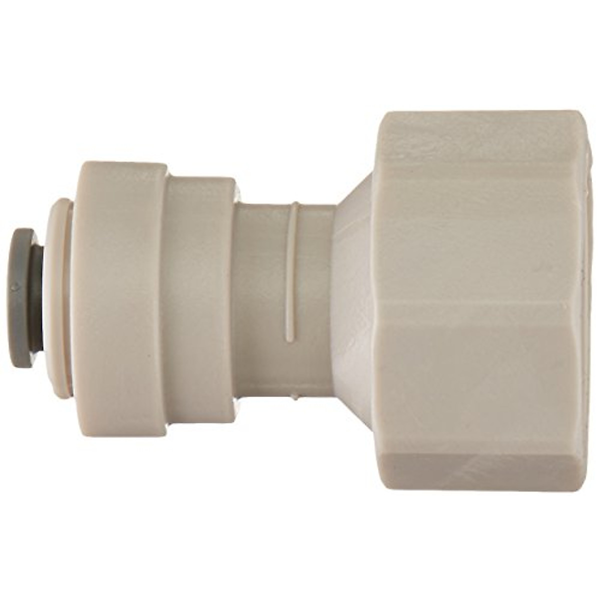 John Guest CI320814S Female Connector, 1/4" x 1/2" BSPP (Pack of 10)