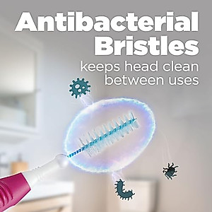 GUM Proxabrush Go-Betweens - Moderate - Interdental Brushes - Soft Bristled Dental Picks for Plaque Removal & Gum Health - Safe for Braces & Dental Devices, 10ct