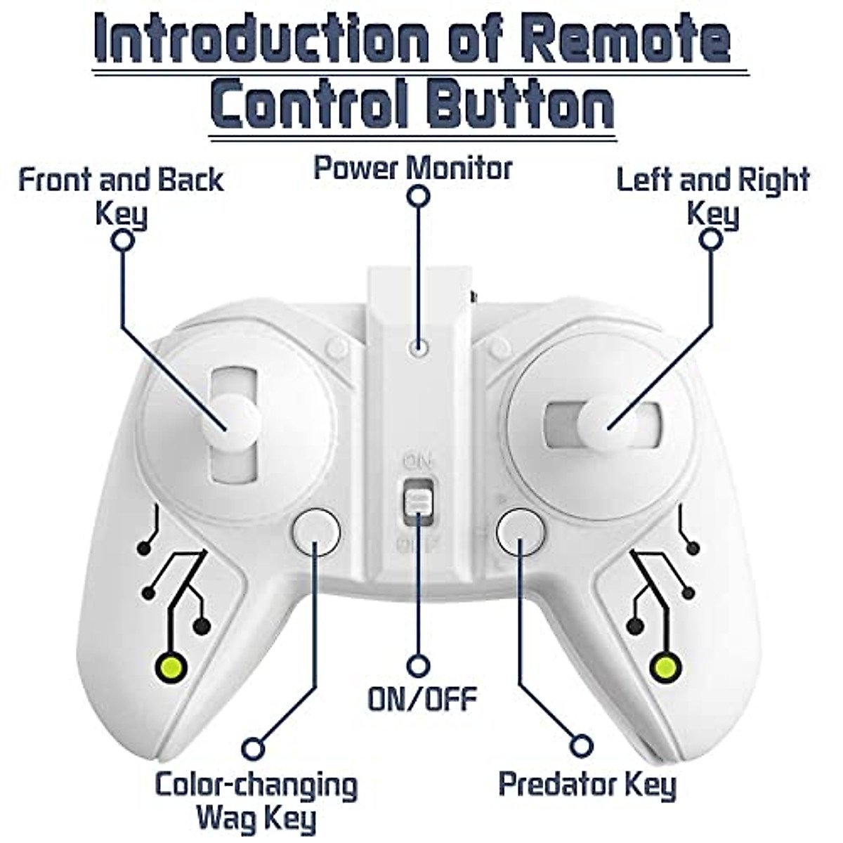 PWTAO Remote Control Chameleon Toy Realistic Animal Infrared RC Chameleon Fake Chameleon Toys Electric Toys Party Favors Party Supplies Halloween Pranks Joke for Kids Adults Gift