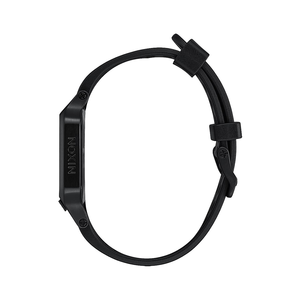 NIXON Heat A1320 - Digital Watch for Men and Women - 100M Water Resistant Exercise Workout - Custom 38 mm LCD Display, 20mm PU Band