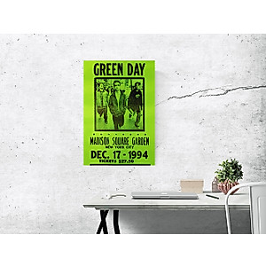 Green Day Concert Poster, NYC, Madison Square Garden, New York City, Green Day - Art Print