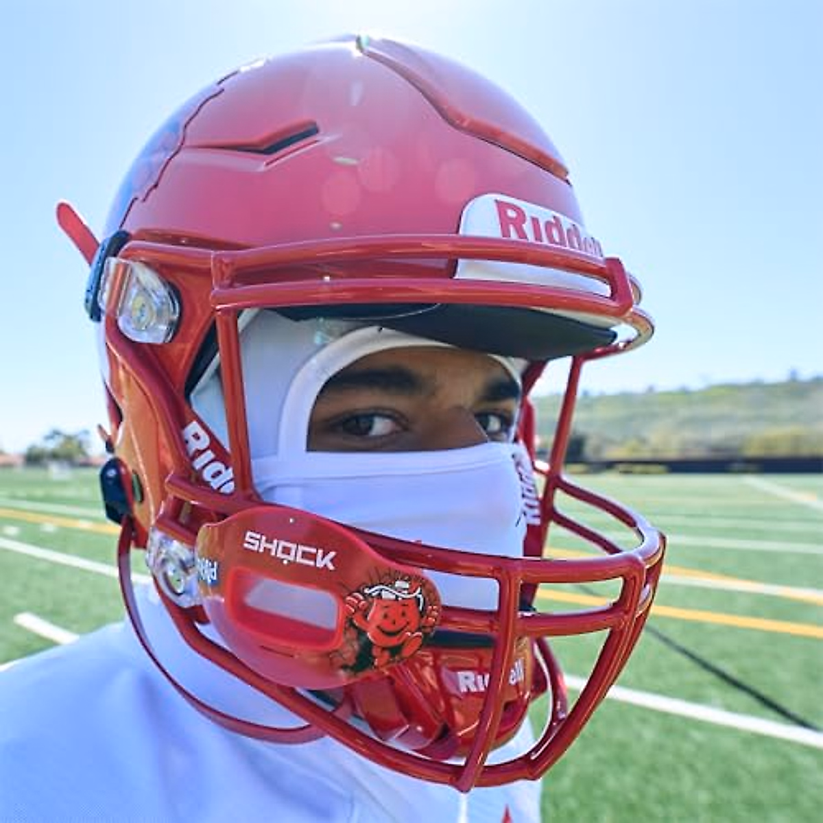 Shock Doctor Kool Aid Lip Guard Mouth Guard - Max Air Flow, Full Mouth Protection Compatible with Braces, Lip Guard, Instant Fit Mouthguard for Football, Hockey, Lacrosse