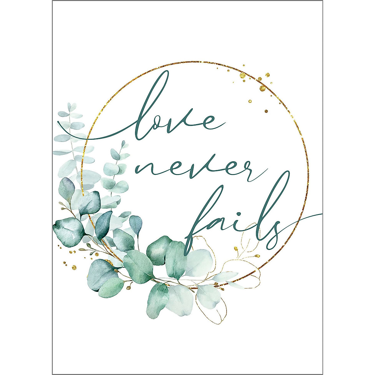 CYOIDAI Wedding Boxed Greeting Cards with KJV Scripture - Sacred Vows