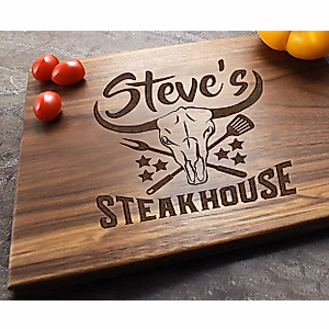 Personalized Dad Cutting Board Gift For Father Custom Cutting Board Fathers Day Engraved Chopping Board