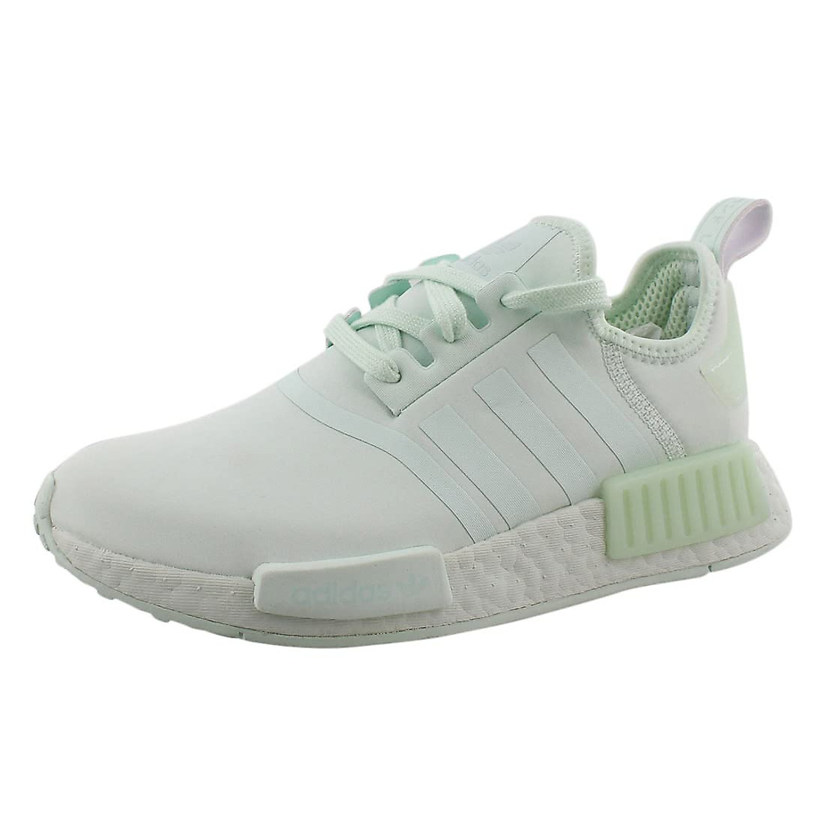adidas Womens NMD_R1 Lace Up Sneakers Shoes Casual - Green - Size 5 M