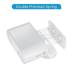 Xlxker Paper Towel Dispenser Countertop, Multifold Hand Towel Dispenser for Bedroom, Bathroom, Kitchen, Toilet (White)