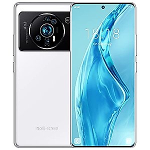 WV LeisureMaster M12 5G Unlocked Cell Phone,4GB RAM+128GB ROM Dual Sim Cellphone, Android Smartphone 48MP+72MP Dual Camera, 7300mAh Battery 7.3-inch HD+ Screen, Face Recognition