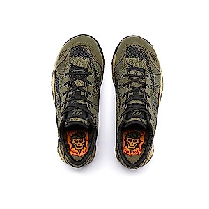 VIKTOS Men's Core2 Tiger Stripe Lightweight Breathable Cross-Training Shoes with Hi-Rebound Eva Foam, Green Camo, 10