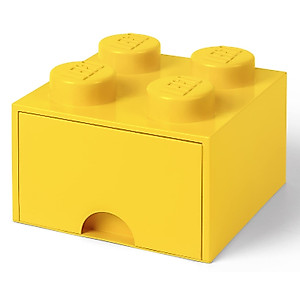 LEGO Brick Drawer 4 Bright Yellow