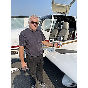 Plane Perfect 1 Ceramic Coating Spray for Airplanes, Cars, Motorcycle, Boat, Marine, RV – 16oz High Gloss Detailer Spray – Advanced SiO2 Ceramic Polish Hydrophobic Aviation Grade Spray