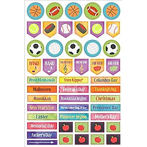 Essentials Teacher Planner Stickers (Set of 400 Stickers)