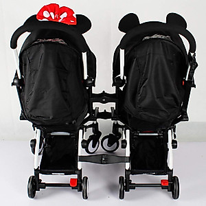 Stroller Connectors for Babyzen YOYO2 YOYO+ Strollers,Turns Two Single Strollers into a Double Stroller
