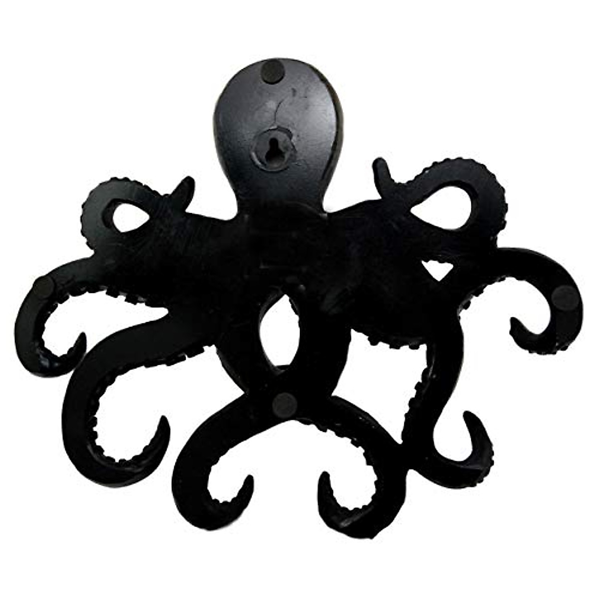 Ebros Gift The Call of Cthulhu Deep Sea Kraken Octopus Monster Wall Mount Key Holder Tentacle Hooks Sculpture Plaque Figurine 11.25" H