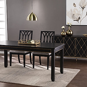 SEI Furniture Marradi Storage Cabinet, Black