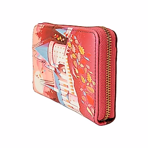 Loungefly Harry Potter Hogwarts Fall Zip Around Wallet | Harry Potter Wallets Standard