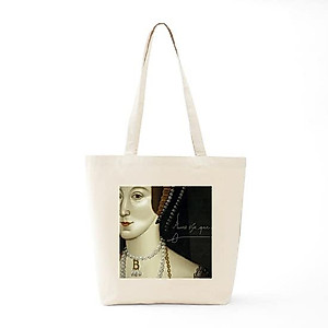 CafePress Anne Boleyn Tote Bag Natural Canvas Tote Bag, Reusable Shopping Bag