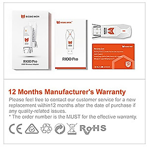 Controller Adapters, BIGBIG WON Wireless Controller Adapter for Xbox Series X|S Controller/Xbox One X|S Controller/Elite Series 2/PS5/PS4/Switch Controller Playing on PS4/Switch/Windows 11&10 PC (1pc)