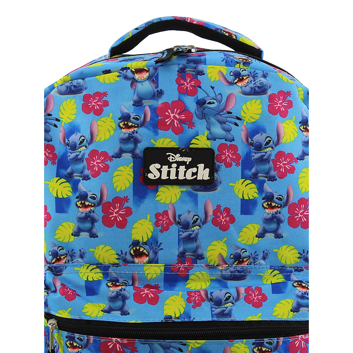 Lilo and Stitch Girl's Boy's Adult's 16 Inch School Backpack Bag (One Size, Blue)