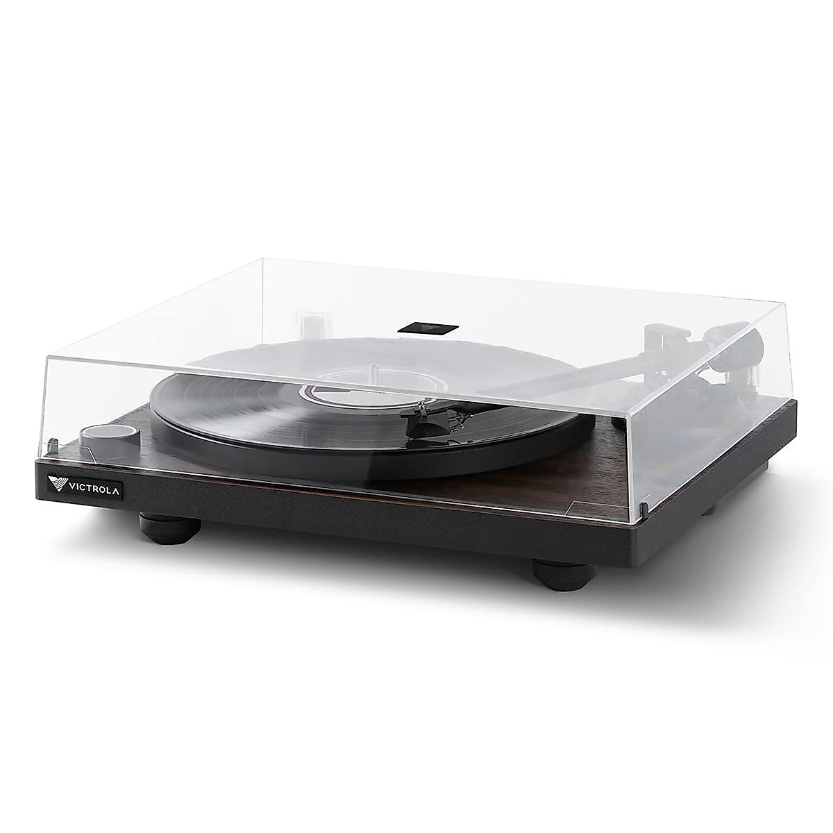 Victrola Premiere T1 Turntable - Sleek, Modern Vinyl Record Player, 33-1/3 & 45 RPM Vinyl Records & LPs, Built-In Bluetooth 5.0, Stereo RCA Output, Phono Preamp Output