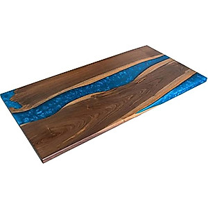 Epoxy Table, Epoxy Resin River Table, Live Edge Wooden Table, Natural Wood, Dining table, Natural Epoxy Table, Resin Table