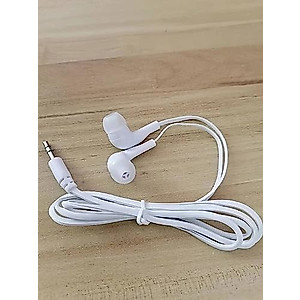kolodosa 4 Pack Earbuds Headphones Ear Earphones Buds Wired Kids Phones Phone Classroom School Plug Set audifonos Player Headset Computer Small Bud Jack Class Tablet Laptop Wire Best Travel