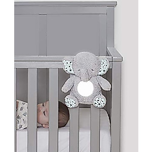 Soft Dreams Elephant Music and Glow Soother, Grey/Mint