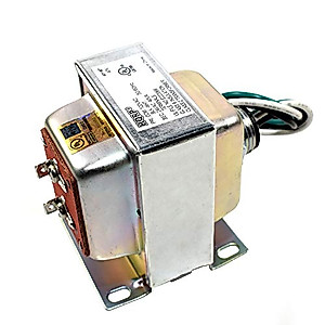 HQRP Transformer Primary 120V, Secondary 24V Compatible with HVAC Furnace, Nest, Ecobee, Sensi, Honeywell Thermostat, Nest Doorbell 120v-to-24v Replacement 40VA Power Supply UL Certified