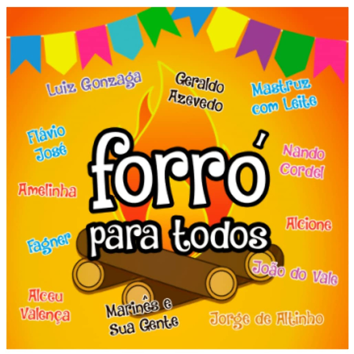 Luiz Gonzaga / Alcione / Fagner / Ameilinha - Forro Para Todos