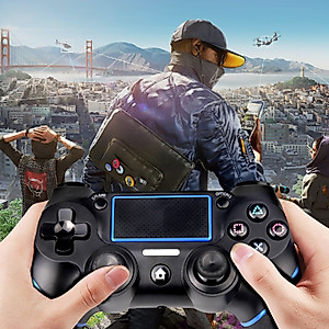 Sades PS4 Controller DualShock 4 Wireless Controller for Playstation 4 with Dual Viration and 3.5mm Jack - C200