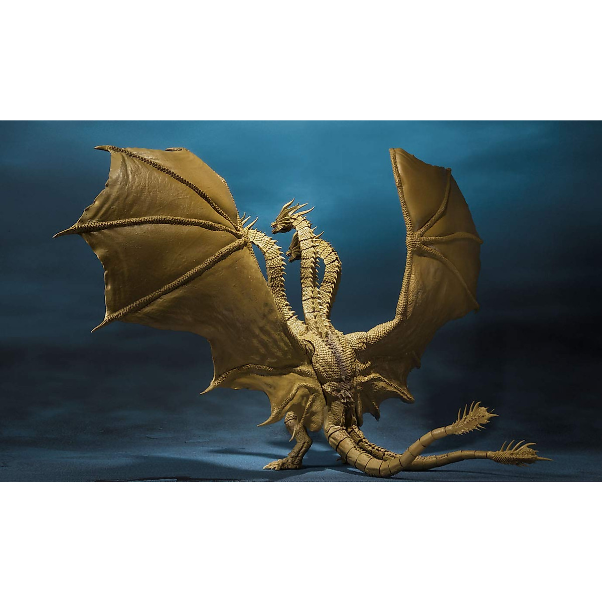 TAMASHII NATIONS Bandai S.H. MonsterArts King Ghidorah 2019 "Godzilla: King of The Monsters Action Figure