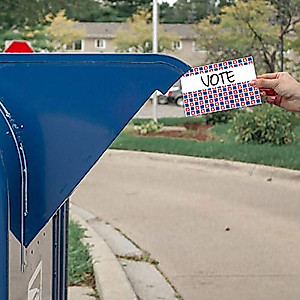 ceiba tree 120 Vote Postcards White Red Blue Blank Patriotic Theme Election Post Card