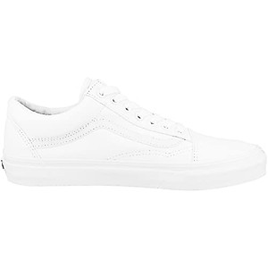 Vans Women's Old Skool(tm) Core Classics, True White, Mens 13