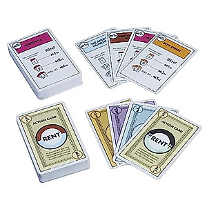 MONOPOLY Deal Card Game, Quick-Playing Card Game for 2-5 Players, Game for Families and Kids Ages 8 and Up (Amazon Exclusive)