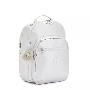 Kipling Seoul Extra Large Metallic 17" Laptop Backpack Candy Metallic