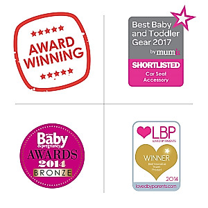 Diono Easy View Baby Car Mirror, Safety Car Seat Mirror for Rear Facing Infant, Fully Adjustable with 360 Rotation, Wide Crystal Clear View, Shatterproof, Crash Tested