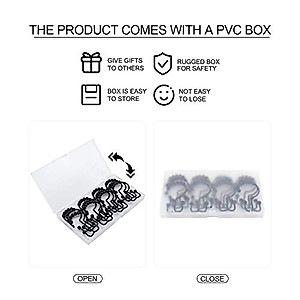 Teskyer Shower Curtain Hooks Rings, Rustproof Metal Double Glide Shower Hooks for Bathroom Shower Curtain Liner and Rod, 12 Set