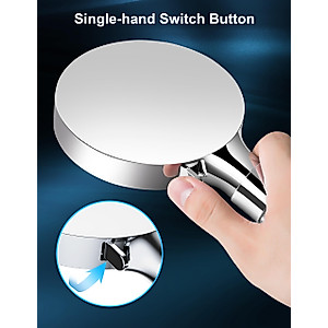 ODMJ Filtered Shower Head, High Pressure Shower Head with 6 Settings, Handheld Shower Head with 59" Hose and Bracket, Shower Head Filter for Hard Water, Water Saving Spray Soft Spa Shower Head