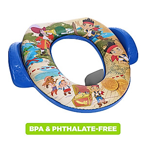 Disney Jake and The Never Land Pirates "Treasure Awaits" Soft Potty, Blue