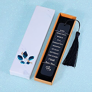 Anniversary Birthday Gifts for Wife from Husband Wedding Engagement Gift Bookmark for Women Men Valentines Gifts Ideas for Boyfriend Girlfriend Christmas Gift for Husband Wife Gift for Couple Lover