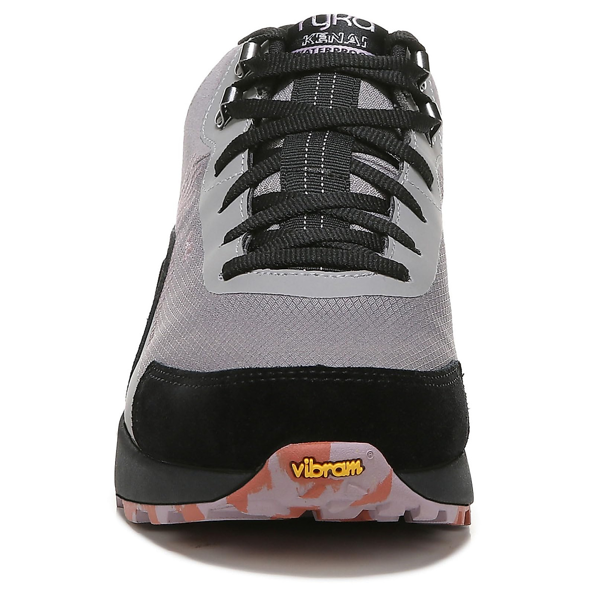 Ryka Women's Kenai Mid WP Waterproof Hiking Boot Grey Sky 10 M