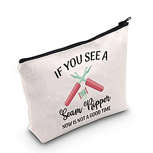 TSOTMO Quilting Gift Sewing Accessories Bag For Quilter Sewing Lover Gift Sewing Gift For Women Tailor Gift Sewer Gifts for Costume Designer (Seam Ripper)