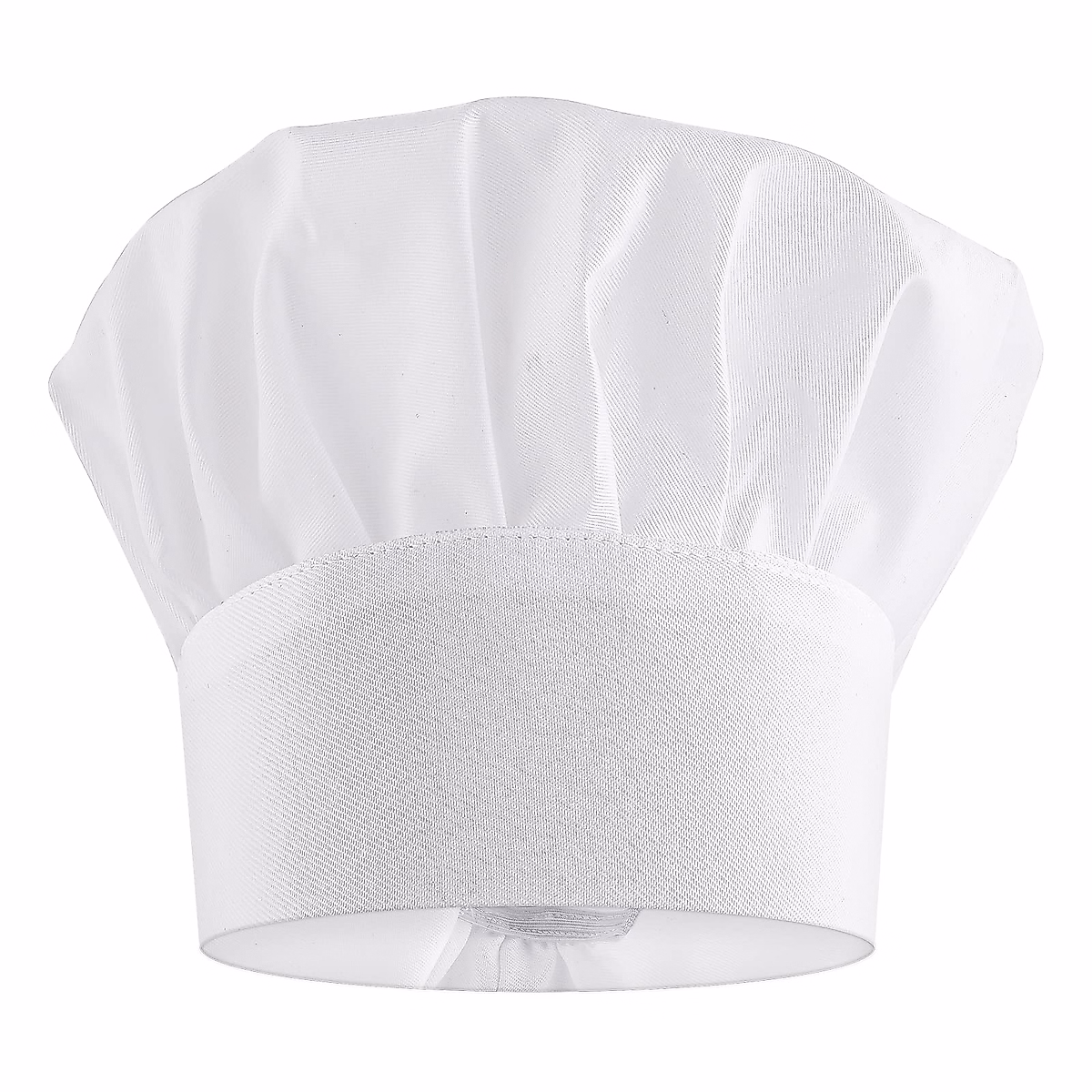 Lusofie Kids Chef Hat Adjustable White Chef Hats Elastic Kitchen Cooking Cap Baker Hat Chef Hat for Kids Girls Boys