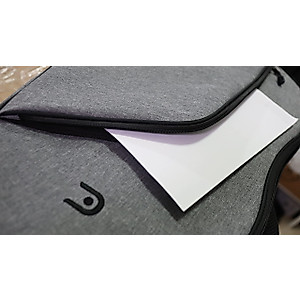 EITMOSS 36 Inch Acoustic Guitar Bag Guitar Case Soft Guitar Gig Bag Adjustable Straps Grey