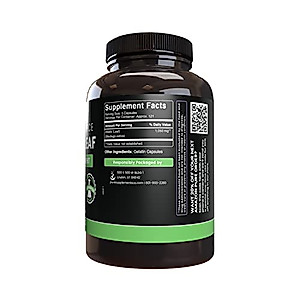 Pure Original Ingredients Alfalfa Leaf (365 Capsules) No Magnesium Or Rice Fillers, Always Pure, Lab Verified