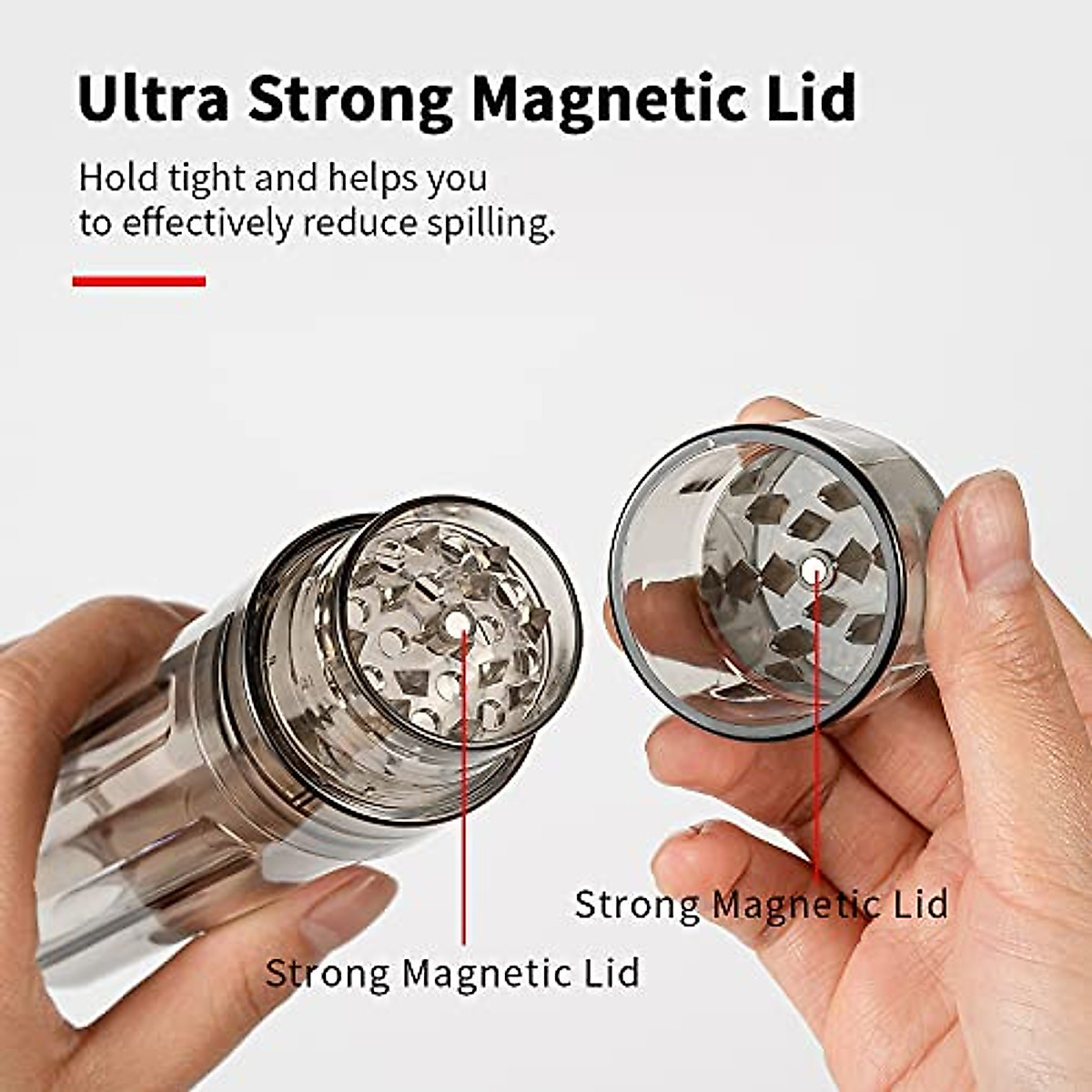 Portable Herb Spice Grinder Cone Rolling Machine Cone Case All-in-One Cone Loader Pre Roll Machine Free for 12 Pre-Roll Cones