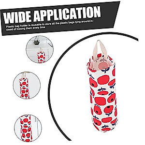 Zerodeko garbage bag storage bag plastic bag storage organizer bag holder for plastic bags grocery store bag holder Plastic Bag Holder grocery bag dispenser fabric storage rack hanging