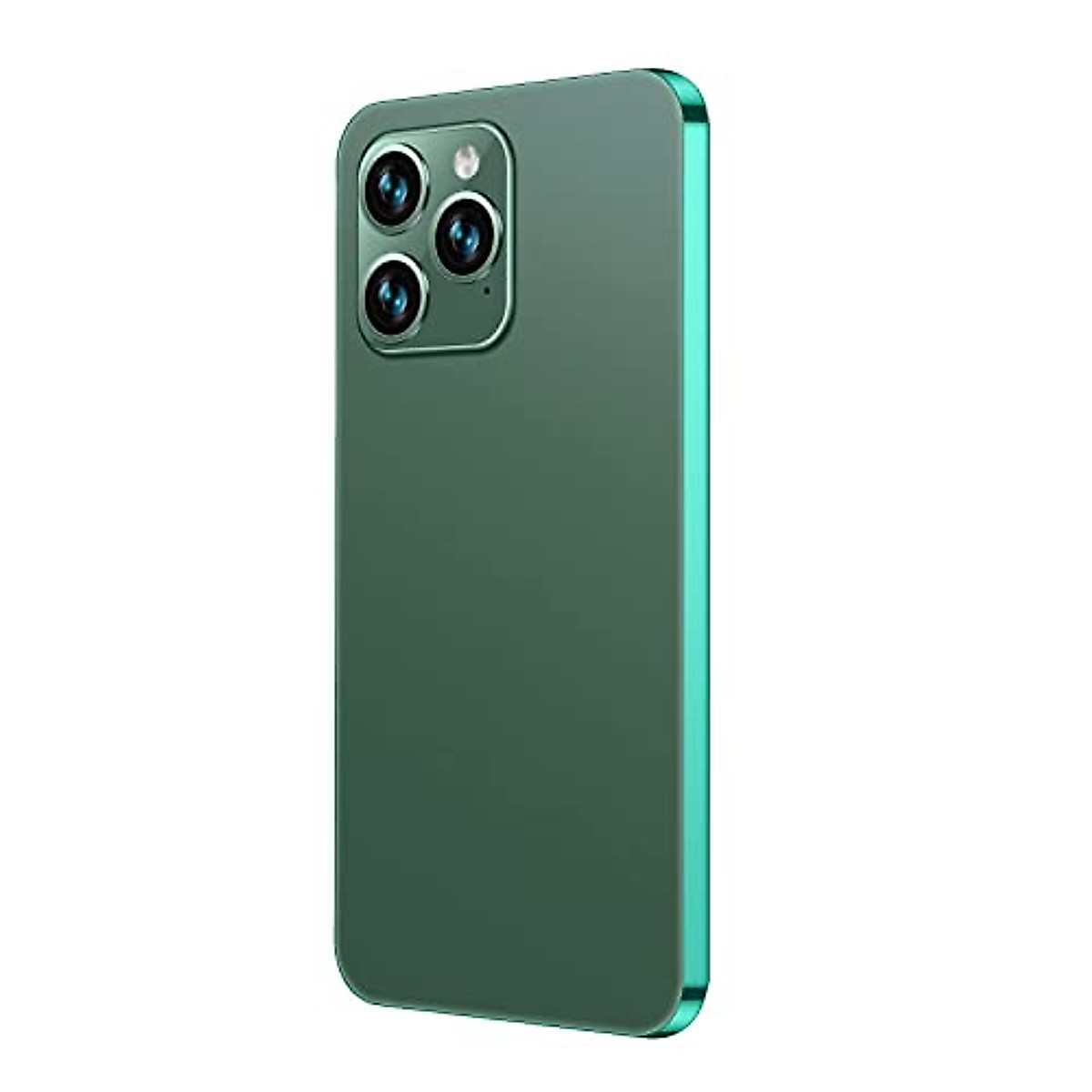 Dilwe 6.1'' Pro Unlocked Cellphone, 4GB 64GB Dual SIM Card 4G Network Mobile Phone, Face ID Unlocked Smartphone for Android 11 4000mah Battery(6.1'' Black), 6.1'' Dark Green